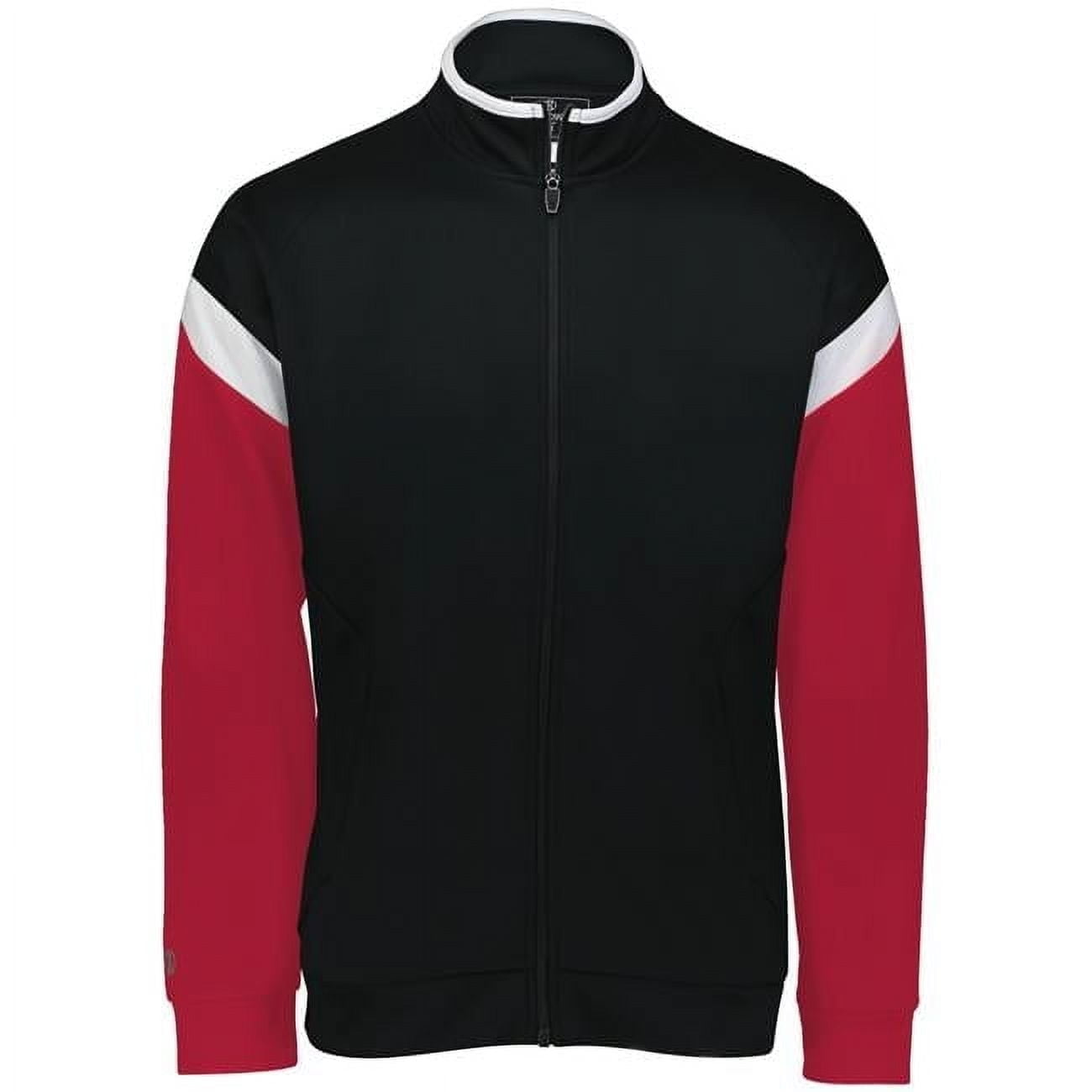 Holloway 229579.C39.XL Adult Limitless Jacket - Black, White & Scarlet ...