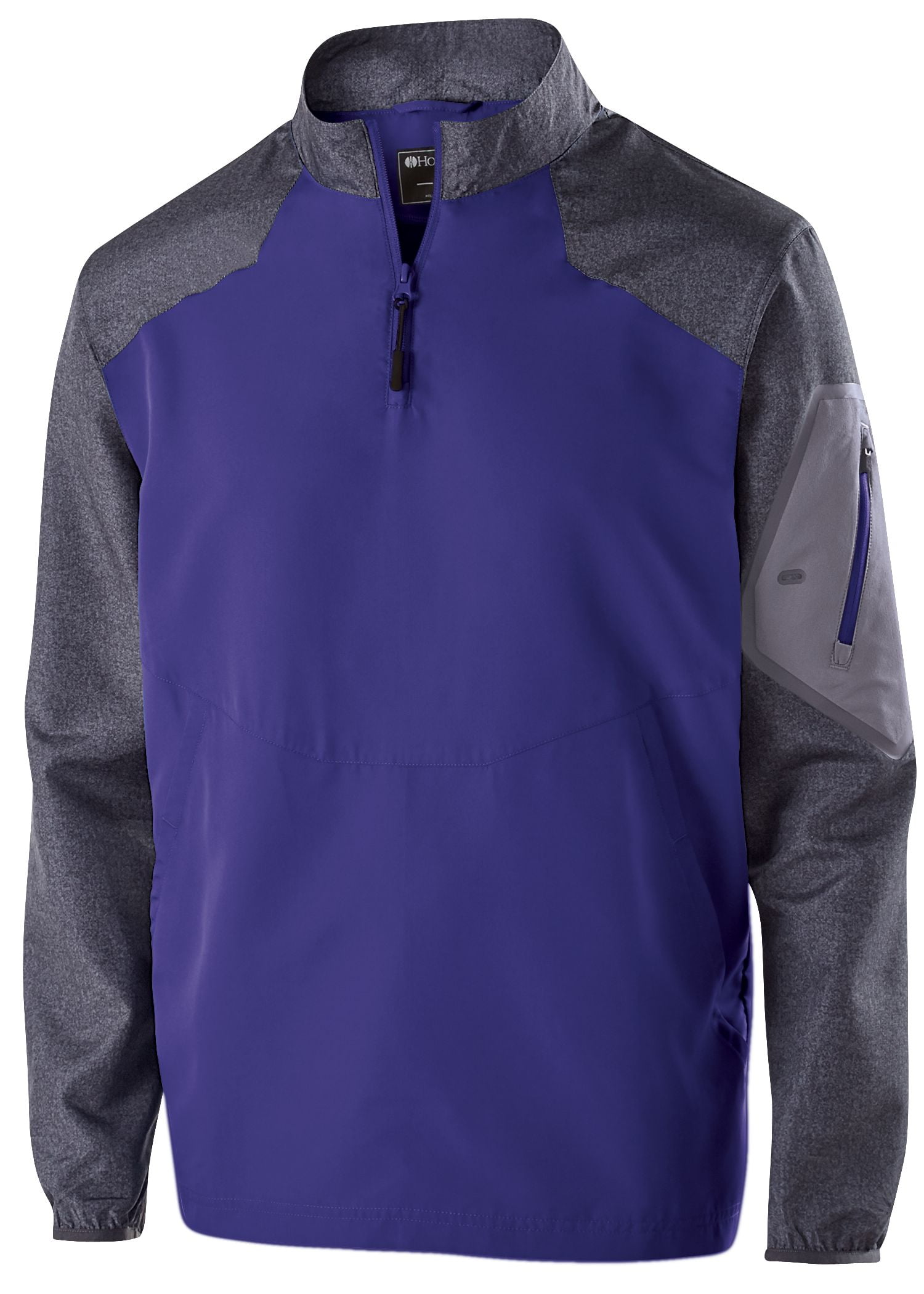 Holloway Sportswear 2XL Raider Pullover Carbon Print/Purple 229155 ...