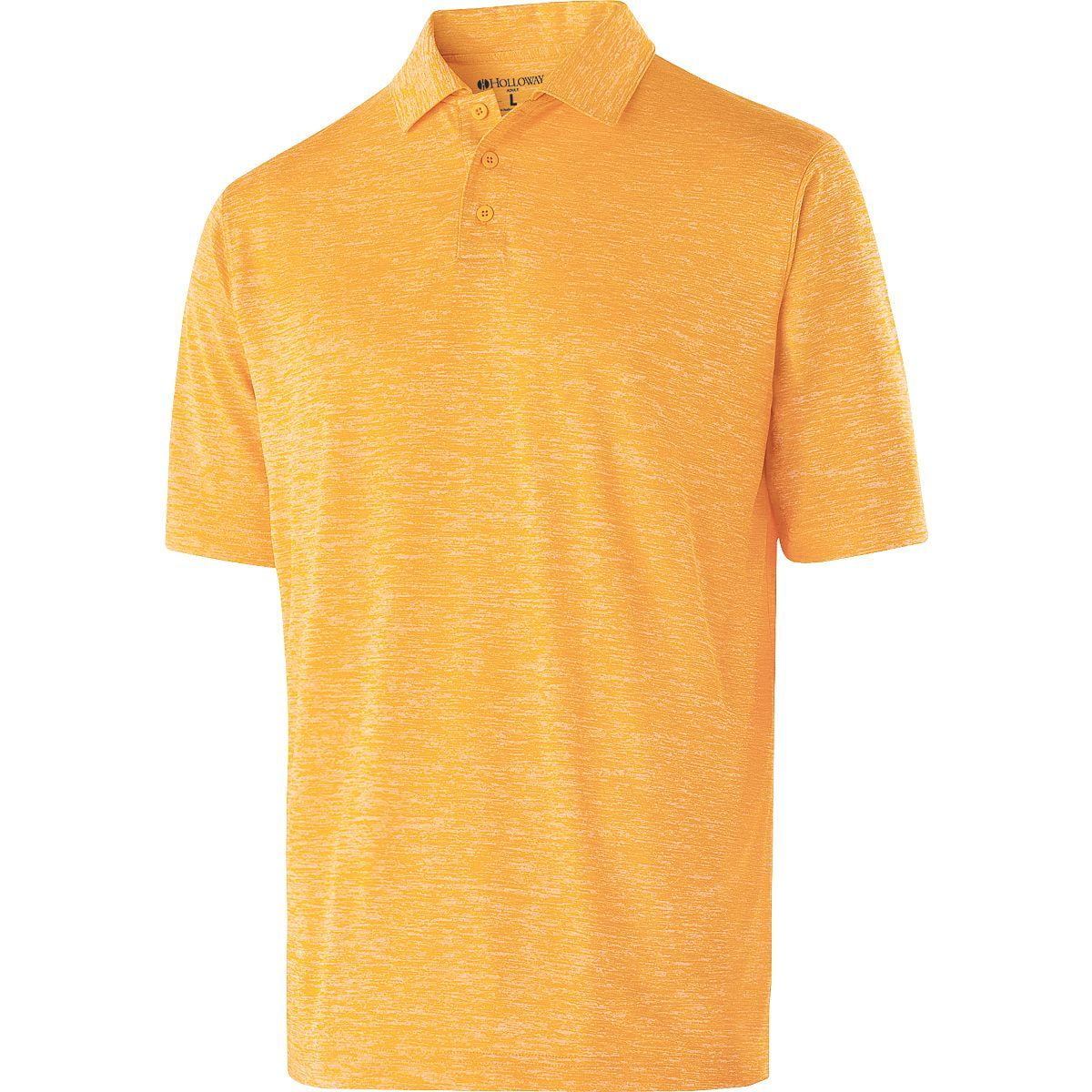 Holloway Sportswear 3XL Electrify 2.0 Polo Light Gold Heather 222529 ...
