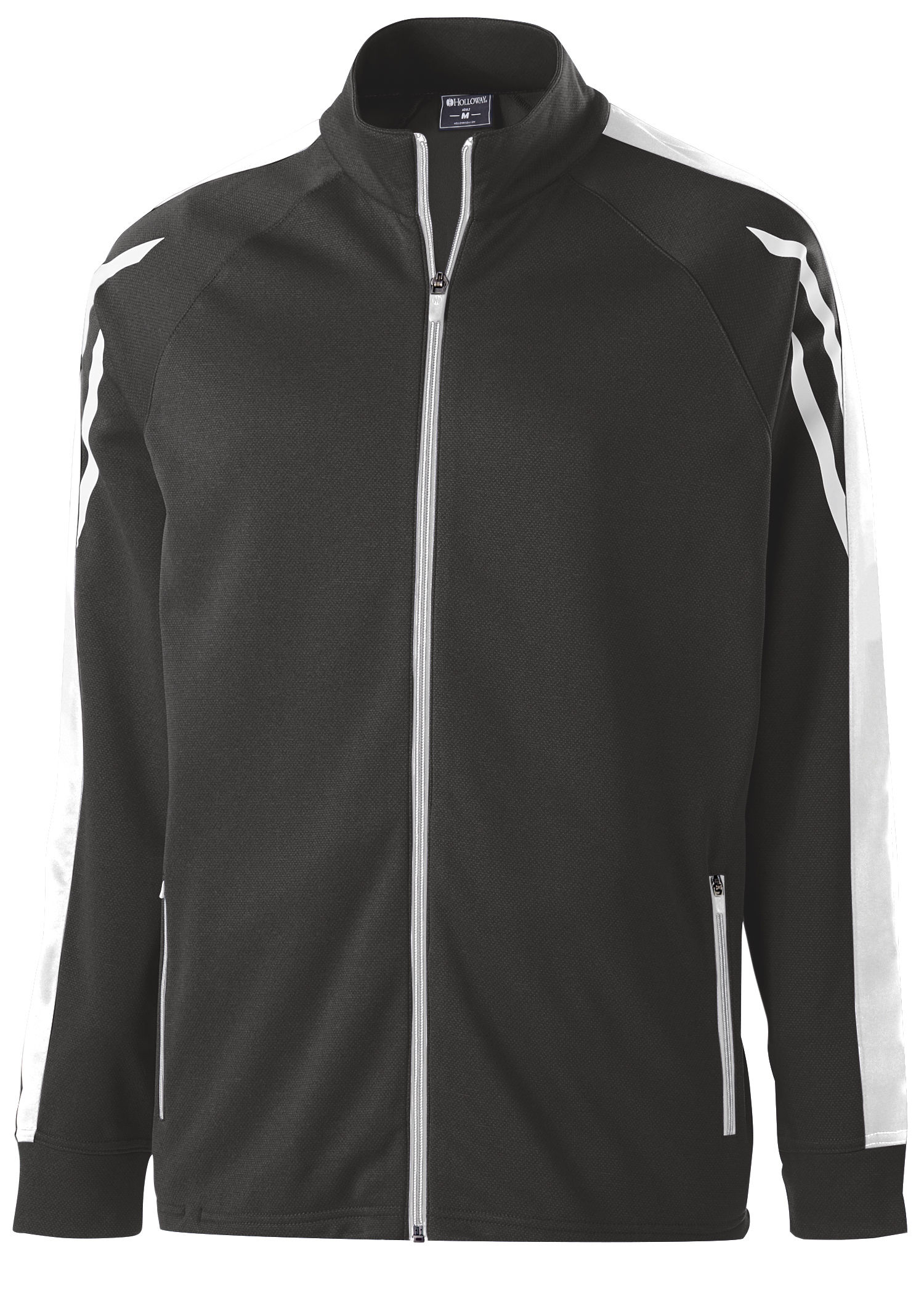 Holloway Sportswear 3XL Flux Jacket Black Heather/White/White 229568 ...