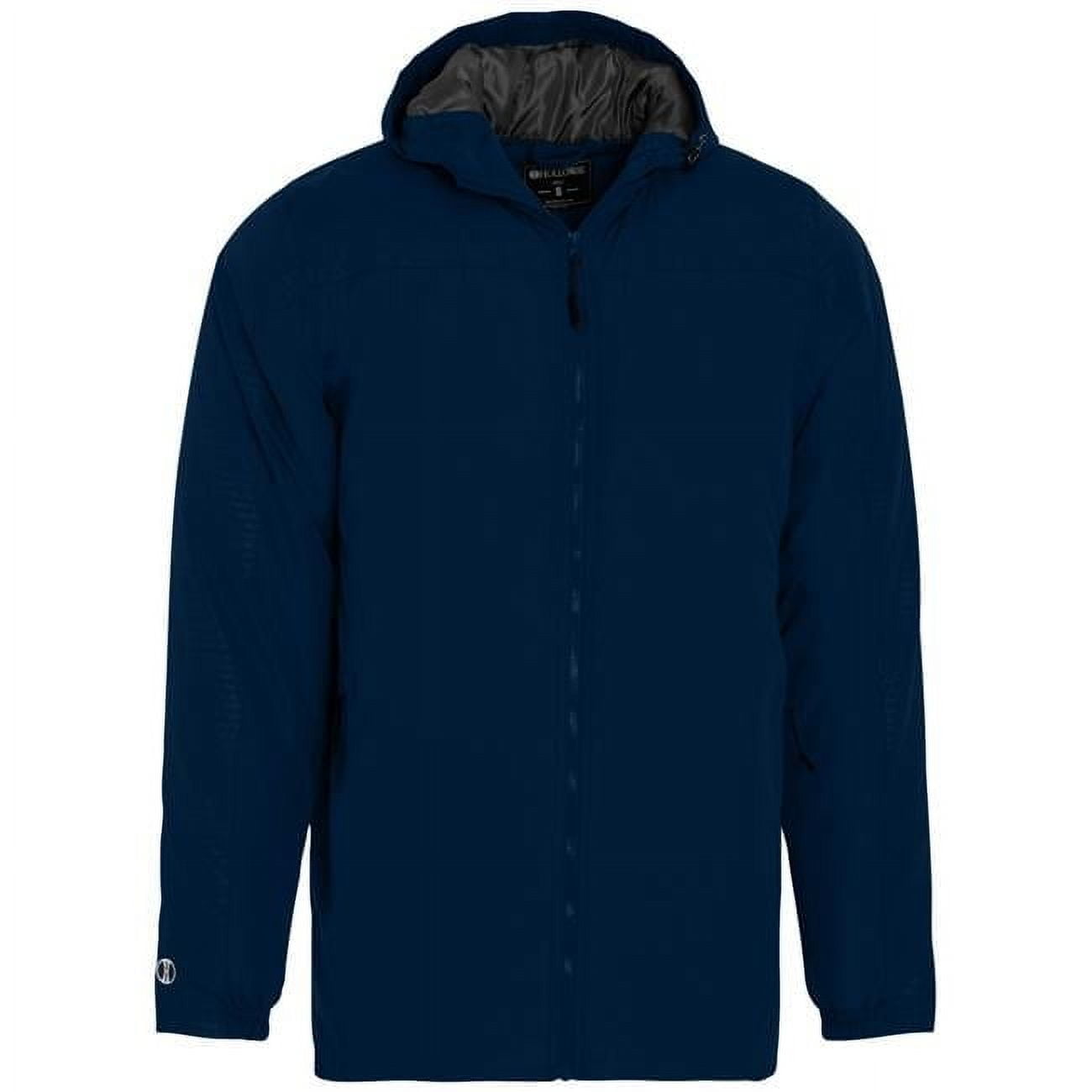 Holloway Sportswear L Boys BIONIC HOODED JACKET Navy/Carbon 229217 ...
