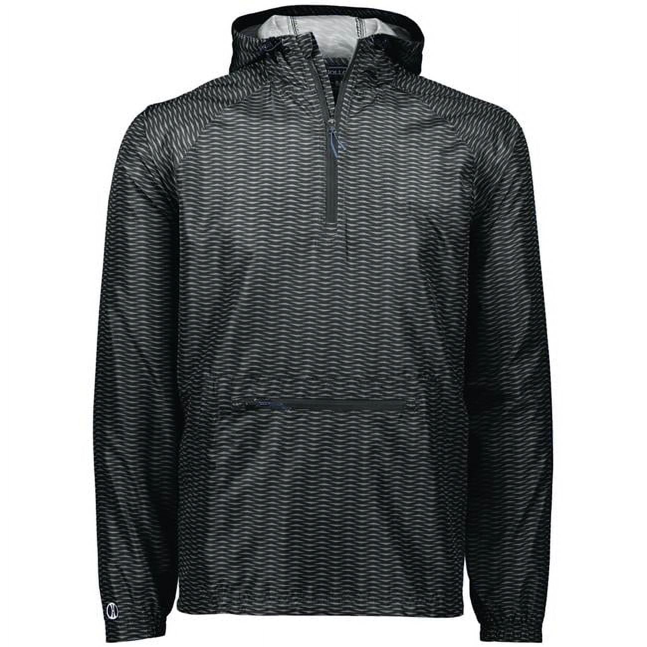 Holloway Sportswear L Boys RANGE PACKABLE PULLOVER Black 229654 ...