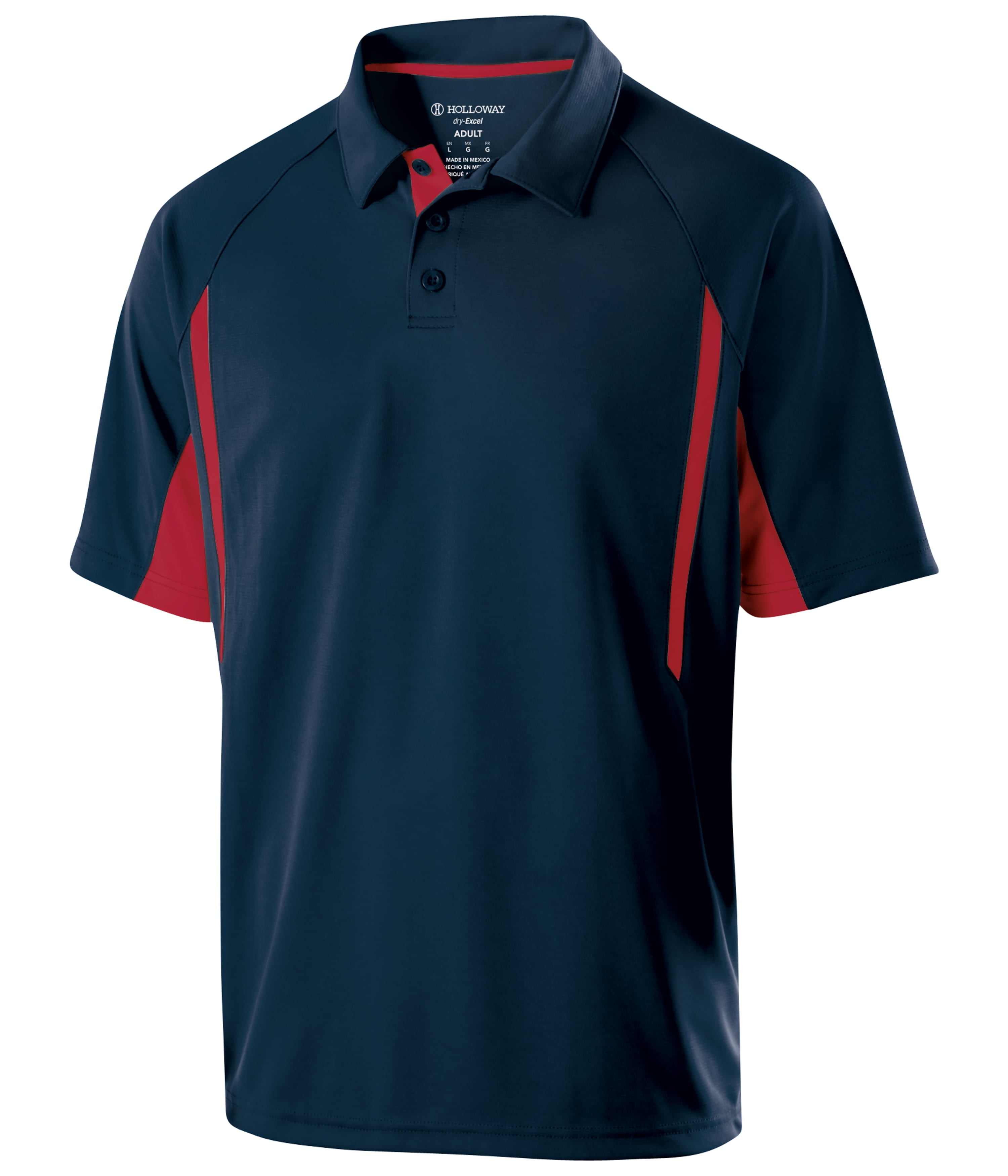 Holloway Sportswear M Avenger Polo Navy/Scarlet 222530 - Walmart ...