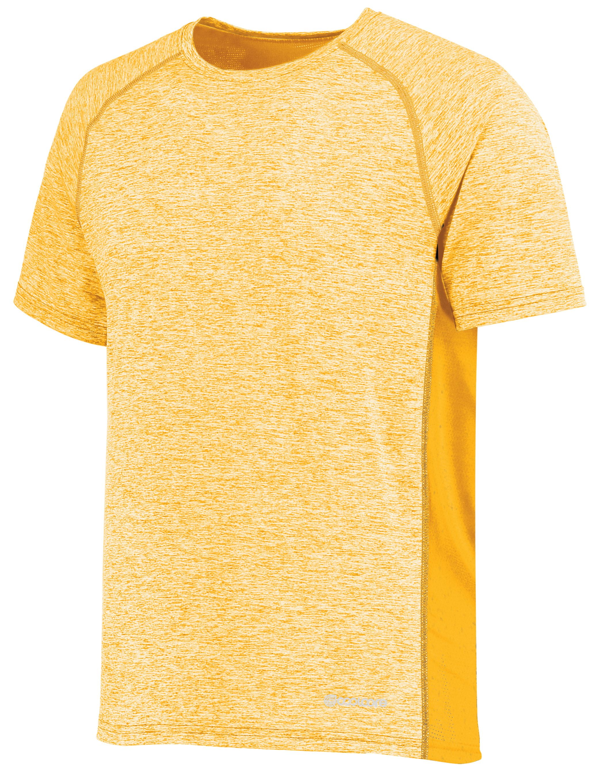 Holloway Sportswear M Boys Electrify Coolcore® Tee Gold Heather 222671 ...