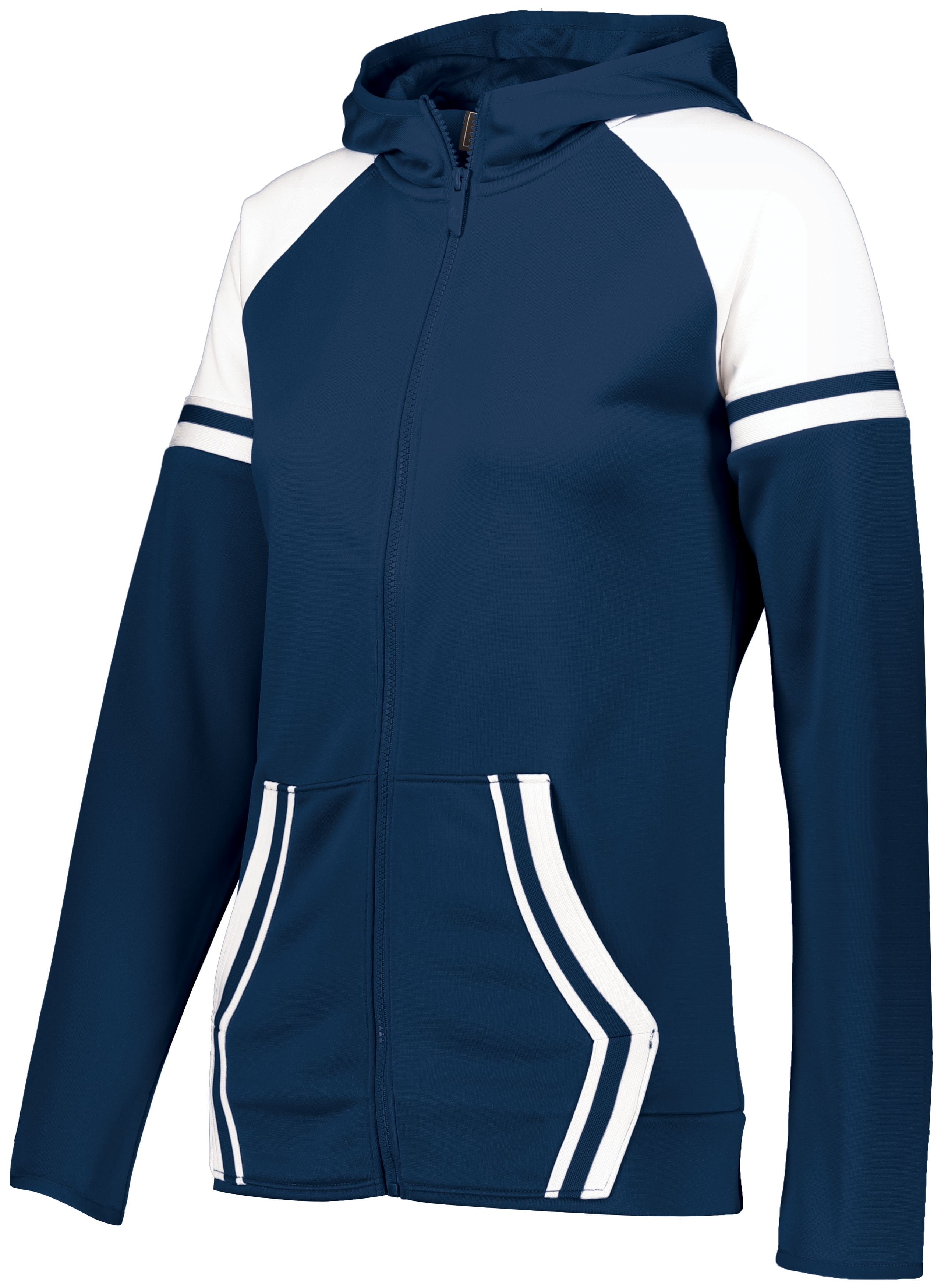 Holloway Sportswear M Womens RETRO GRADE JACKET Navy/White 229761 ...