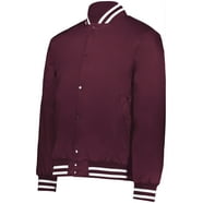 Holloway Sportswear L Varsity Jacket Kelly/White 224183 - Walmart.com