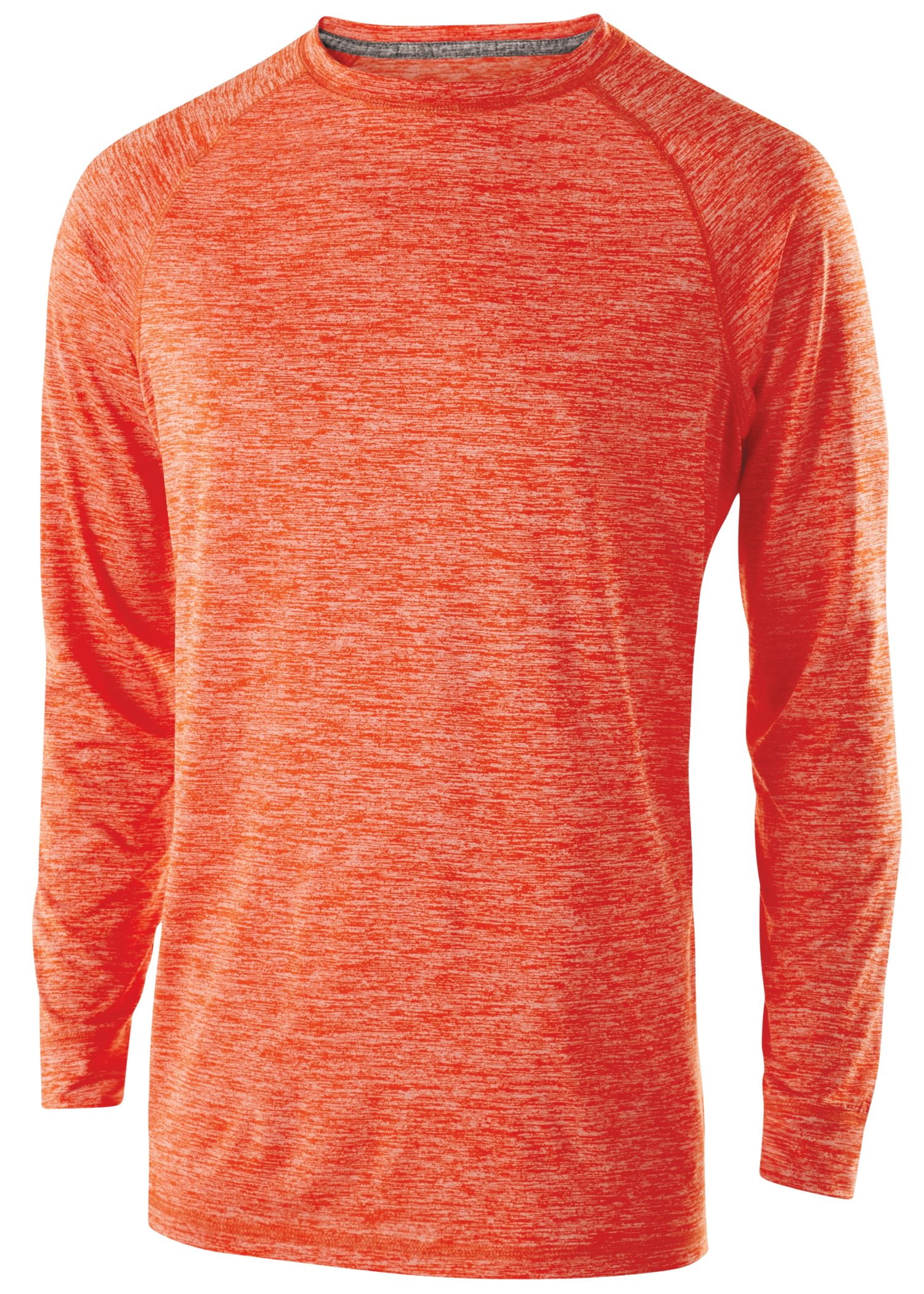 Holloway Sportswear XL Electrify 2.0 Long Sleeve Tee Orange Heather 222524 - Walmart.com