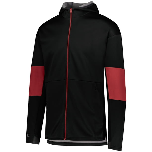Holloway Sportswear XL Sof-Stretch Jacket Black/Scarlet 229537 ...