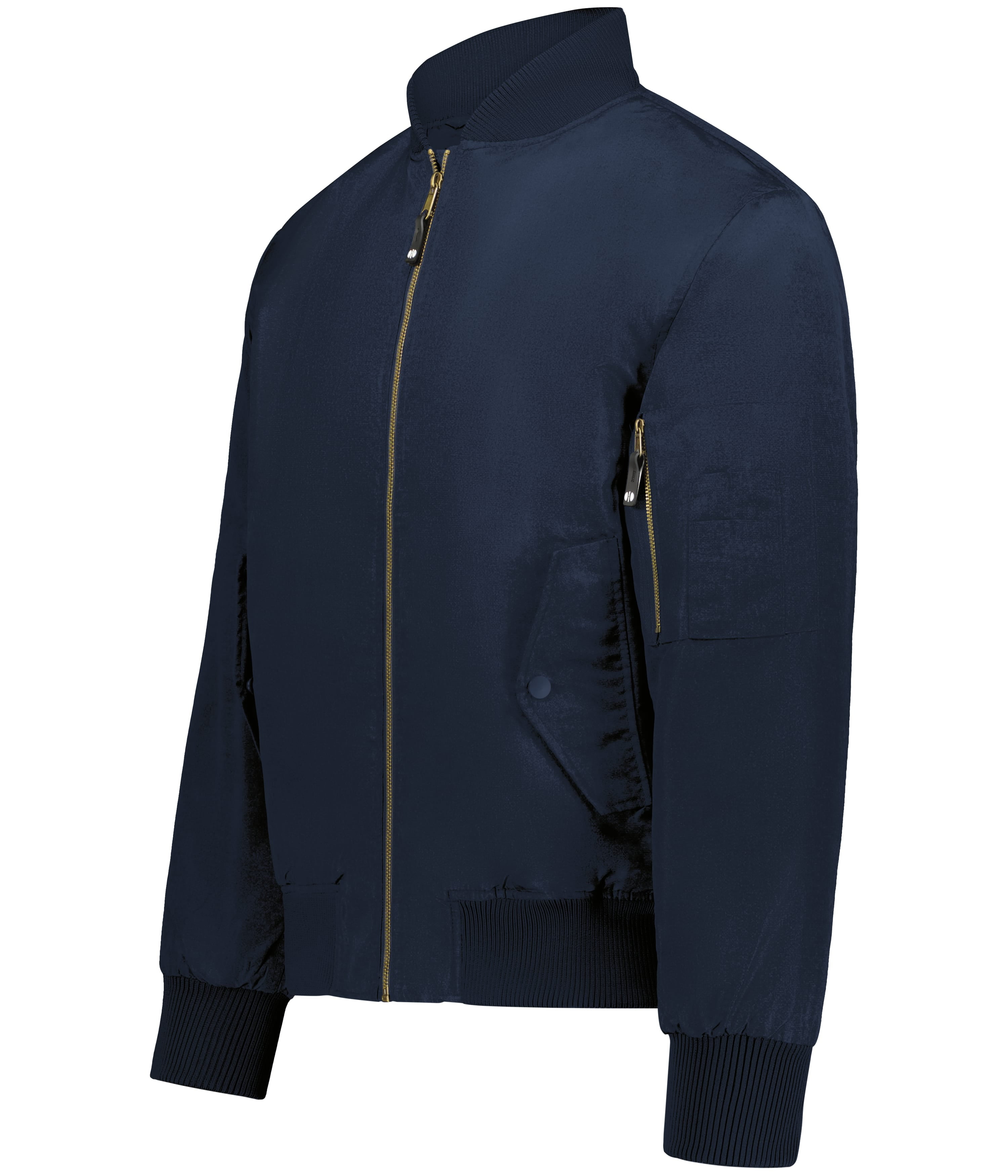 Holloway Sportswear XS Flight Bomber Jacket Navy 229532 - Walmart.com