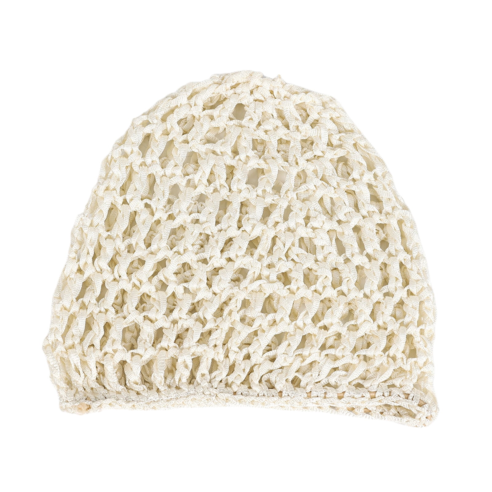 Hollowed Knit Skull Hat Handmade Crochet Brimless Hat for Women Teens ...