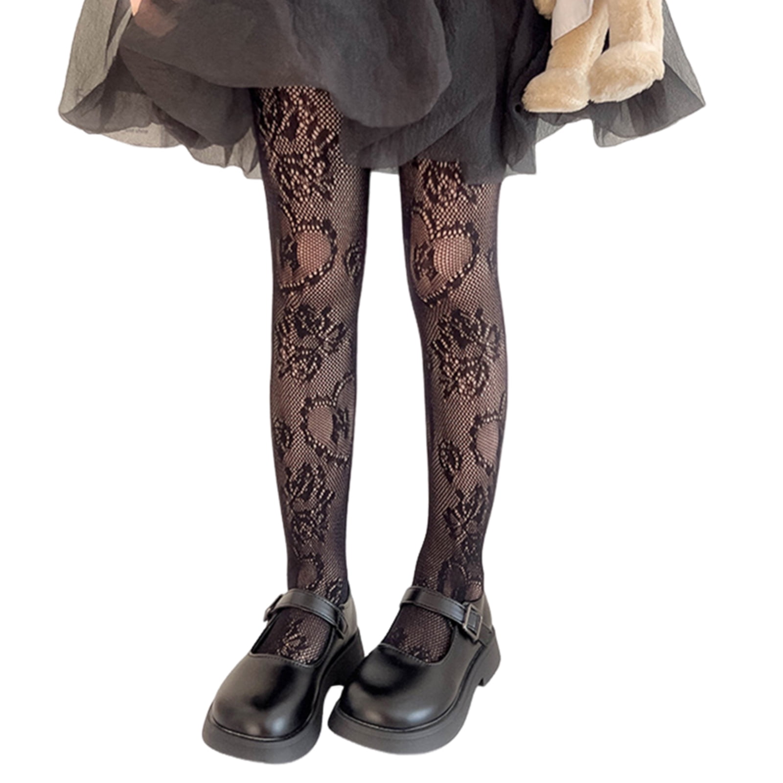 Hollowed Leggings for Little Girl AntiSlip Spring Stockings Lace ...