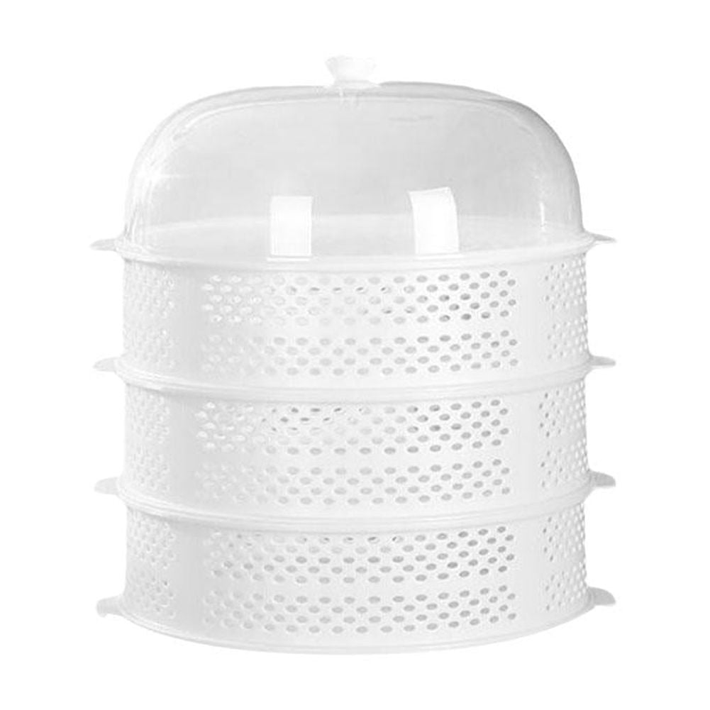 Hollowed out Food Cover Multi layer Insect Protectors Storage Stackable ...