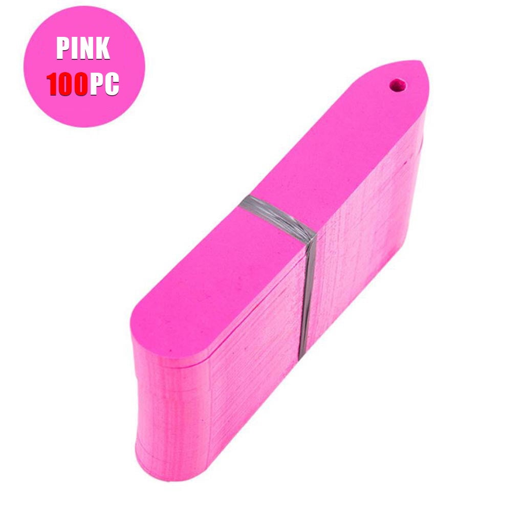 Holloyiver 100 Pcs Plastic Plant Nursery Garden Labels, 6 Colors 4 Inch ...