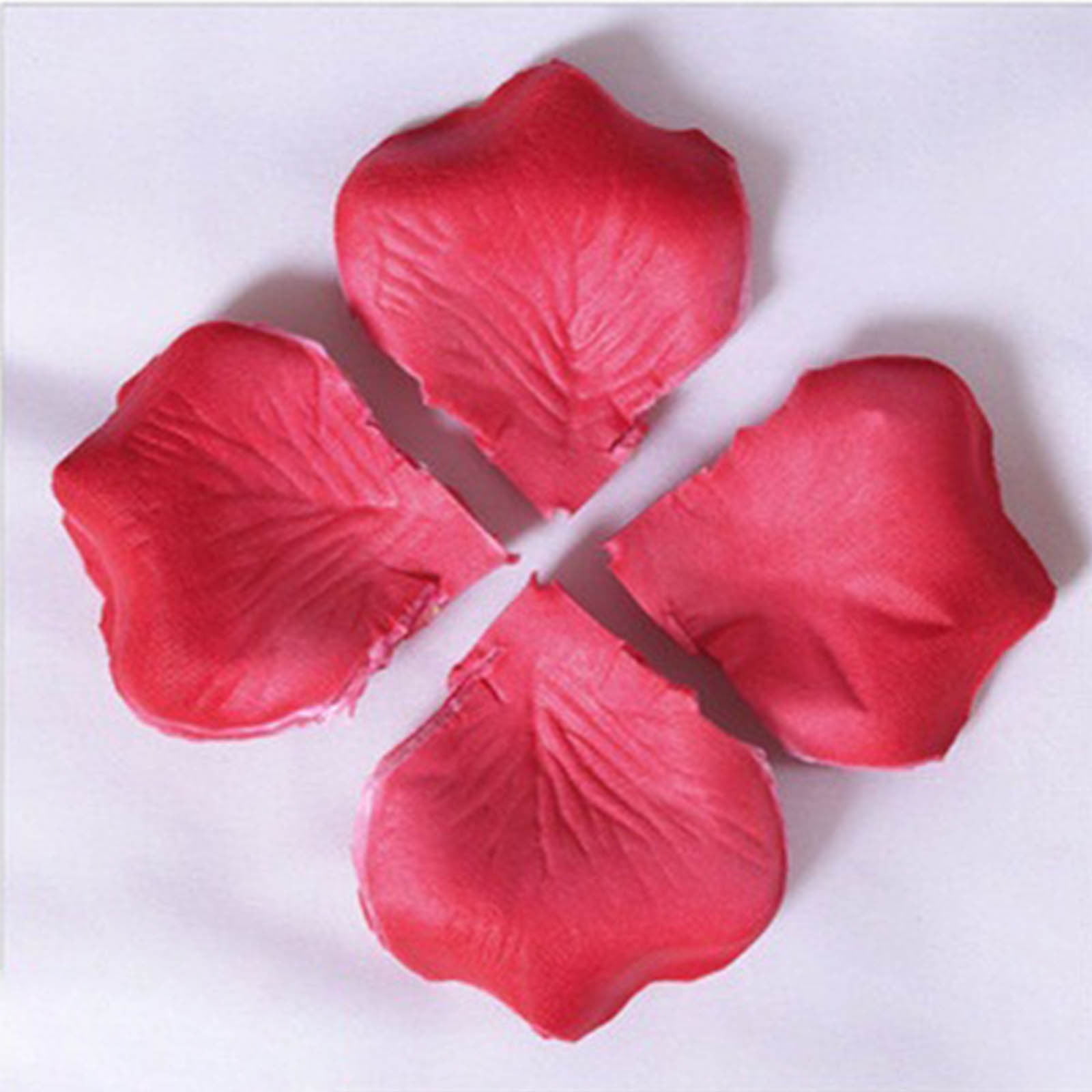 Holloyiver 1000 Pcs Artificial Rose Petals for Romantic Night, Fake ...