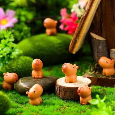 CIYISON Miniature Resins Capybara Figurine for Desktop Display Car ...