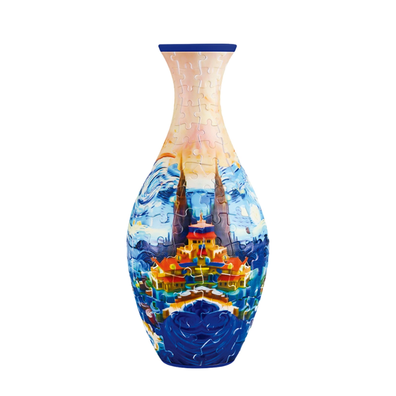 Holloyiver 3D Arts Puzzle Vase, 3D Flower Vase Puzzle for Adults 160 ...