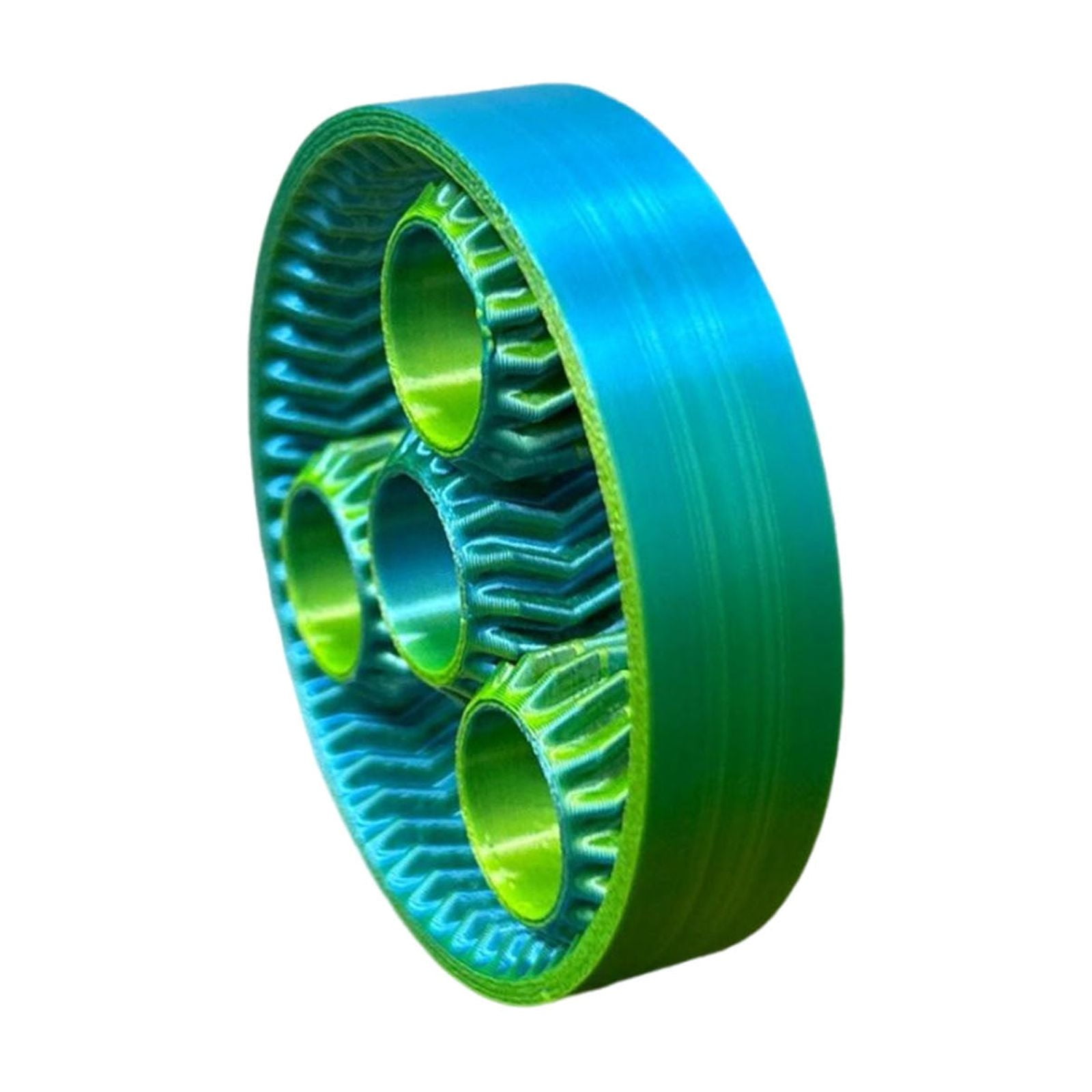 Holloyiver 3D Printed Gyro Gear Ball Toys, Gear Sphere Rotating Gyro ...