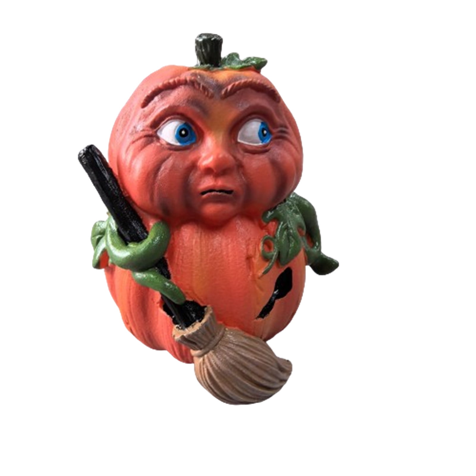 Holloyiver 3D Pumpkin Fall Decorations, Miniature Resin Pumpkin Statue ...