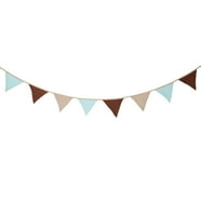 4PCS Felt Bunting Banner Triangle Flags Hanging Garland Pennant for ...