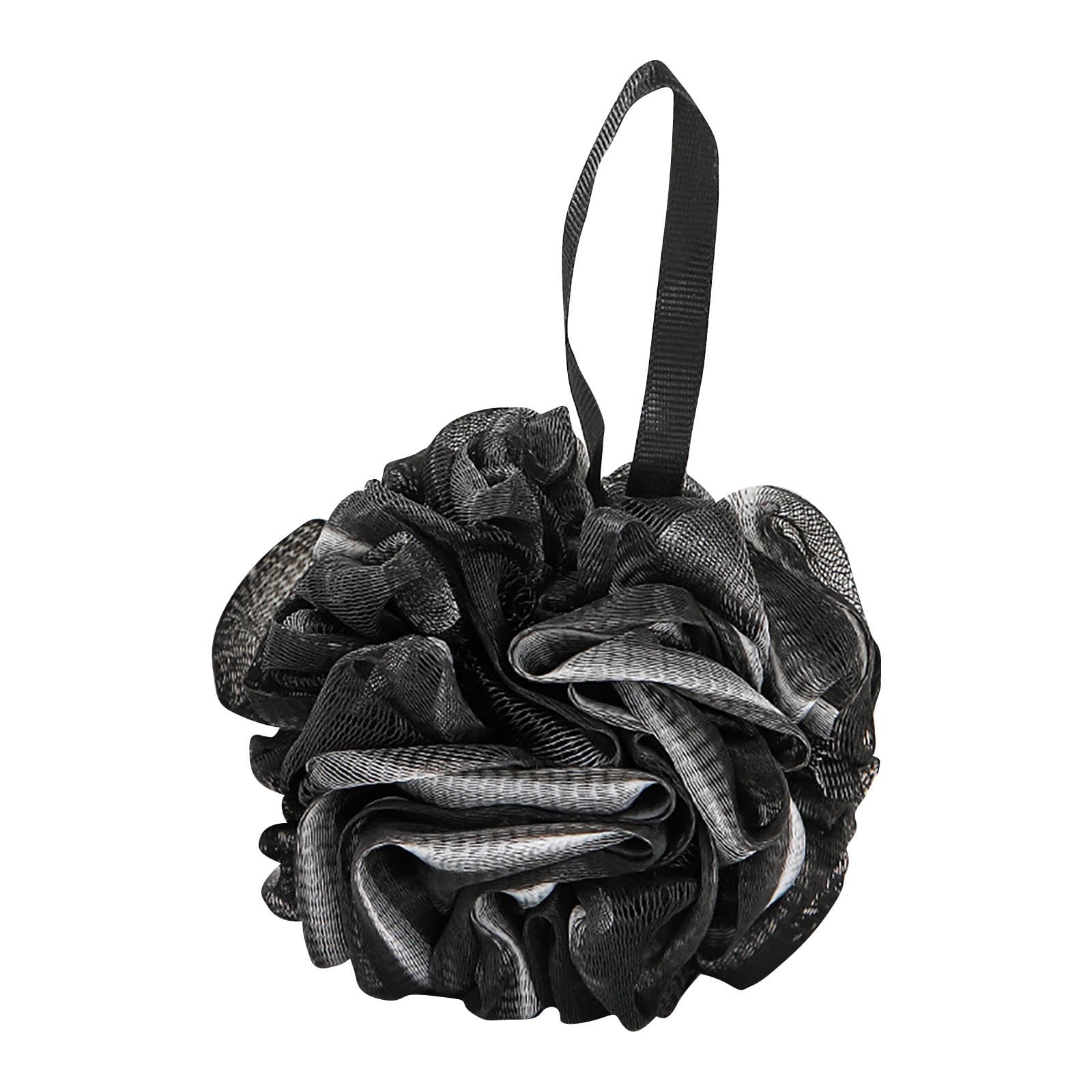 SDJMA Loofah Bath Sponge, 33g Flower Shape Shower Pouf, Exfoliating ...