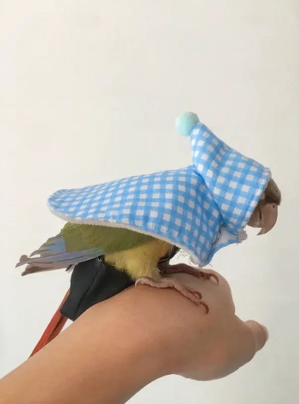 Holloyiver Bird Costume, Pet Parrot Cloak With Hat Bird Clothes Cosplay ...