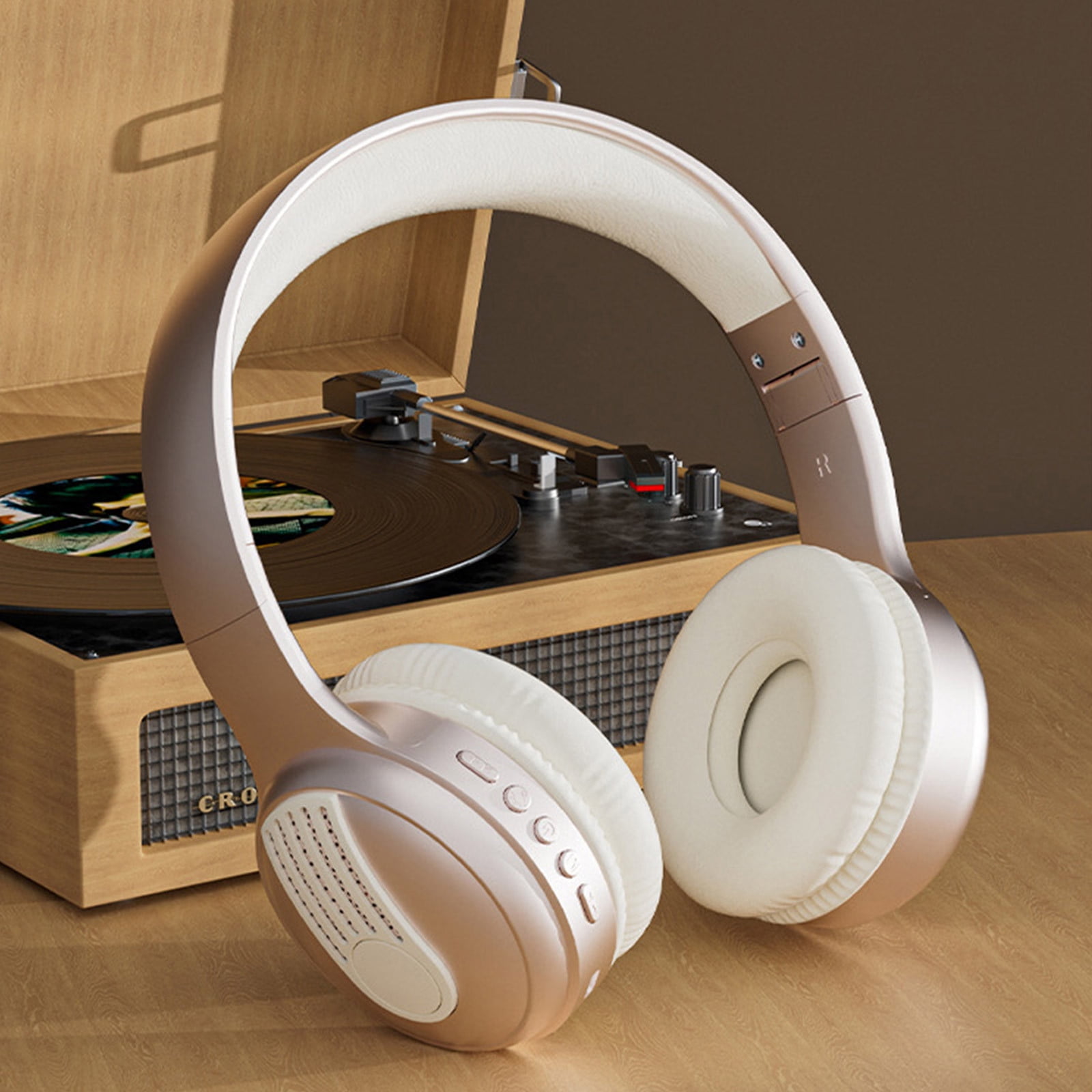 Holloyiver Bluetooth Headphones Over Ear, Wireless Noise Cancelling ...