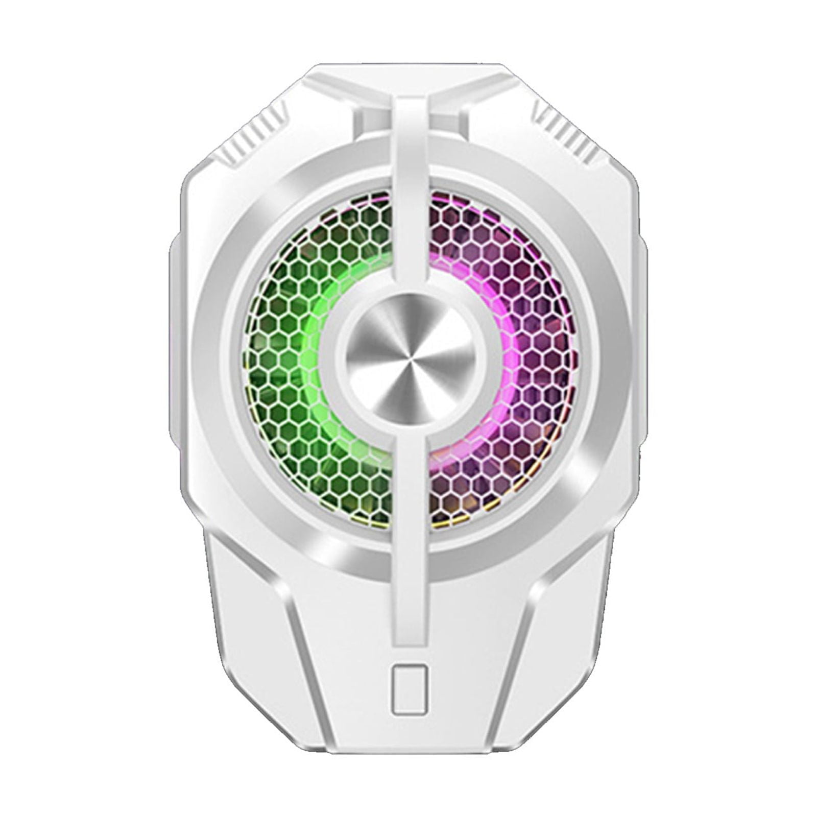 Holloyiver Cell Phone Cooler, RGB Phone Cooling Fan Portable ...