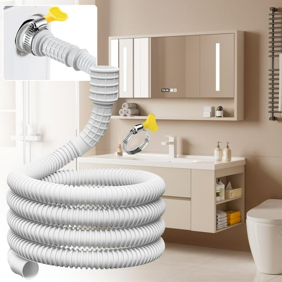 Holloyiver Drain Hose,Portable Air Conditioner Drain Hose,Condensate ...