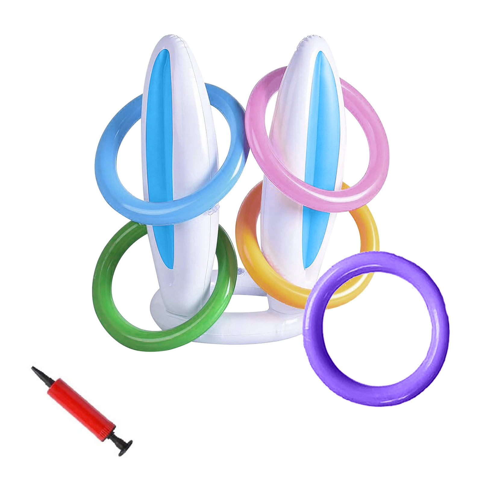 Holloyiver Easter Inflatable Bunny Rabbit Ears Ring Toss Party Games ...