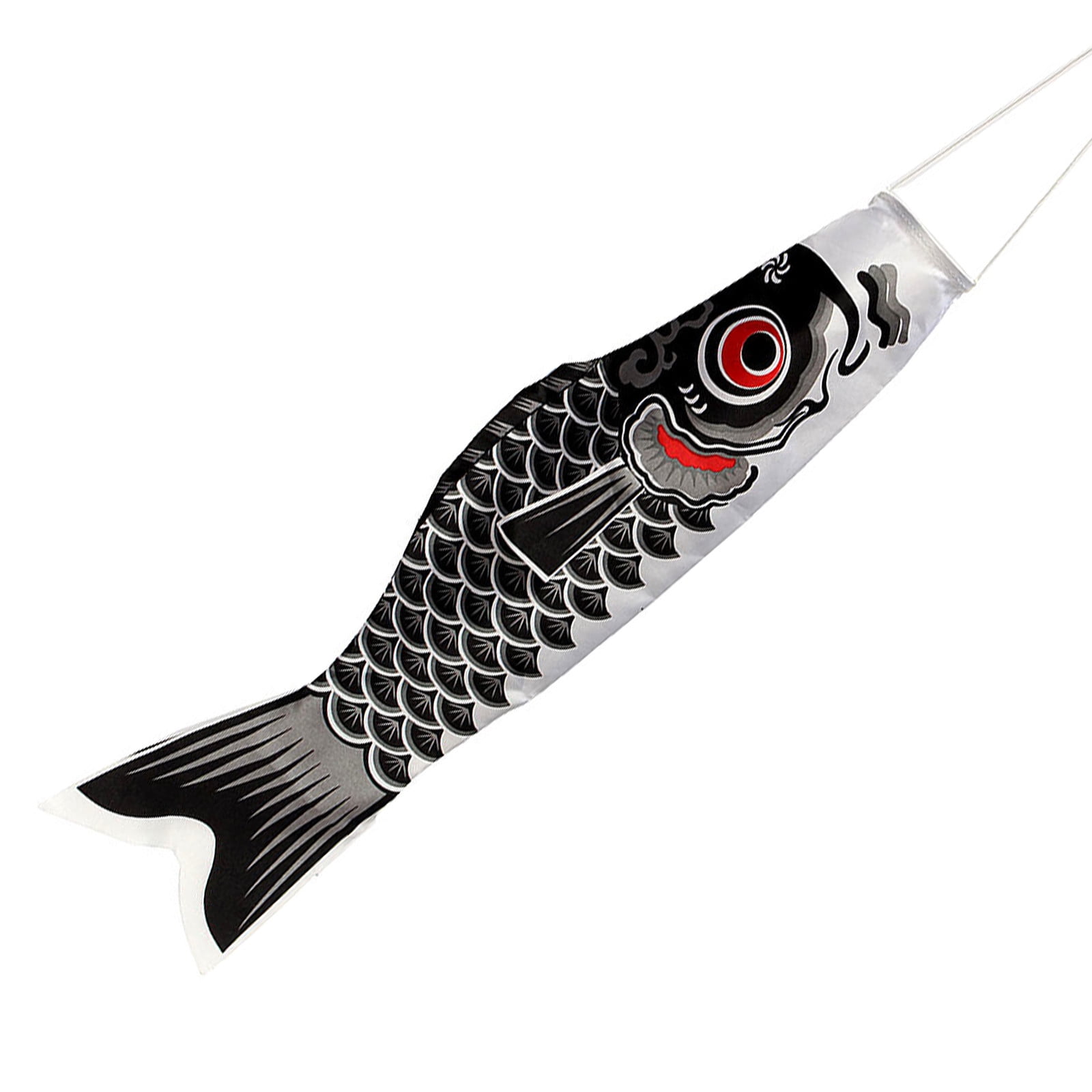 Holloyiver Japanese Carp Windsock Fish Flag Kite, 7.87 Inch Japanese ...