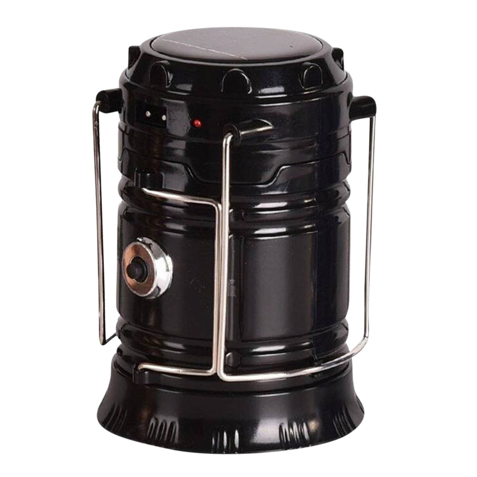 Holloyiver LED Camping Light, 4000mAh Solar Powered/Collapsible/USB-C ...