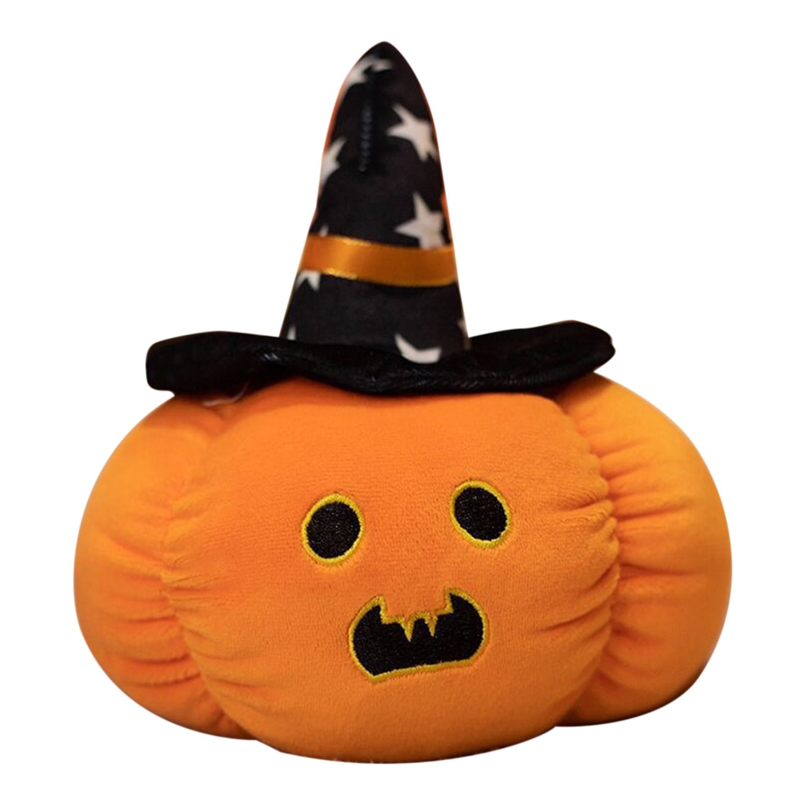 Holloyiver Large Pumpkin Plush Decoration, 13" Pumpkin Shaped Throw ...