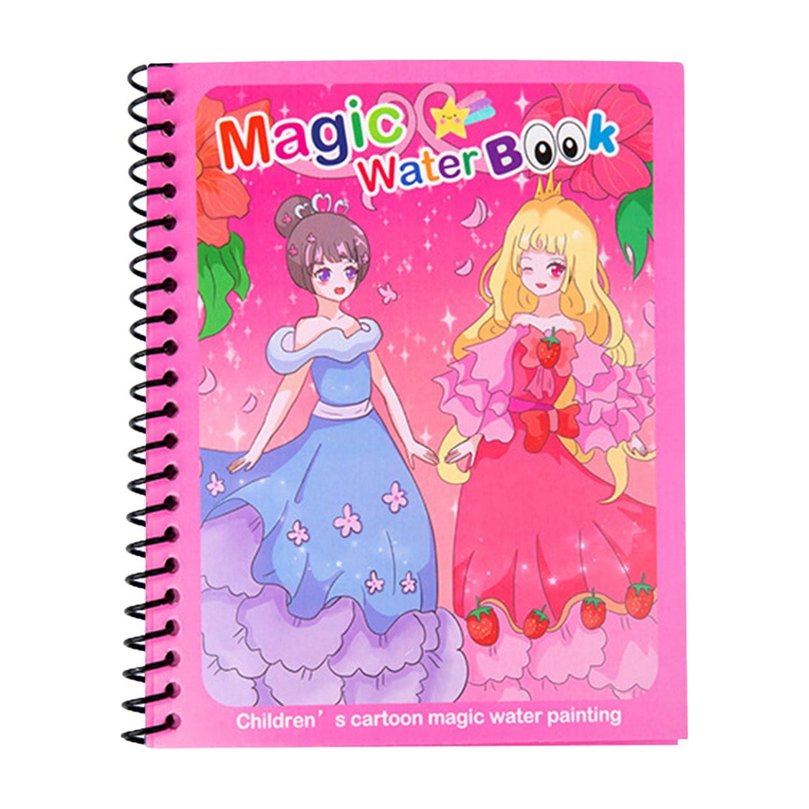 Holloyiver Magic Water Coloring Paint Books for Toddlers - Walmart.com