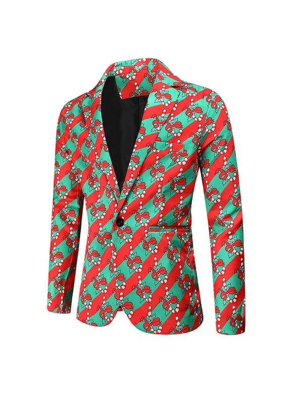 Mens Christmas Blazer