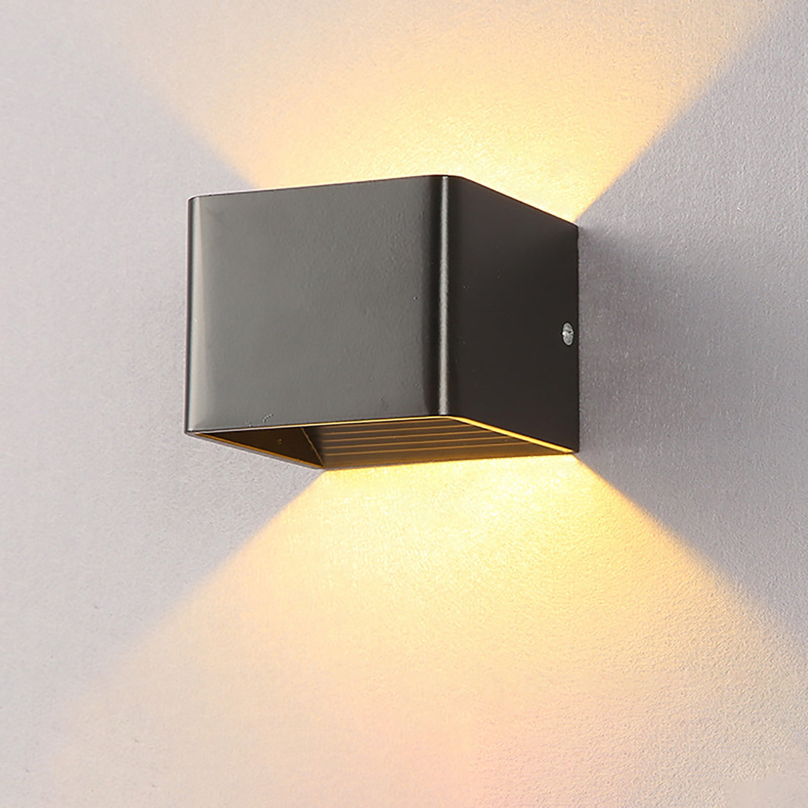 Holloyiver Motion Sensor LED Wall Lighting Sconce, 6W Warm Light ...