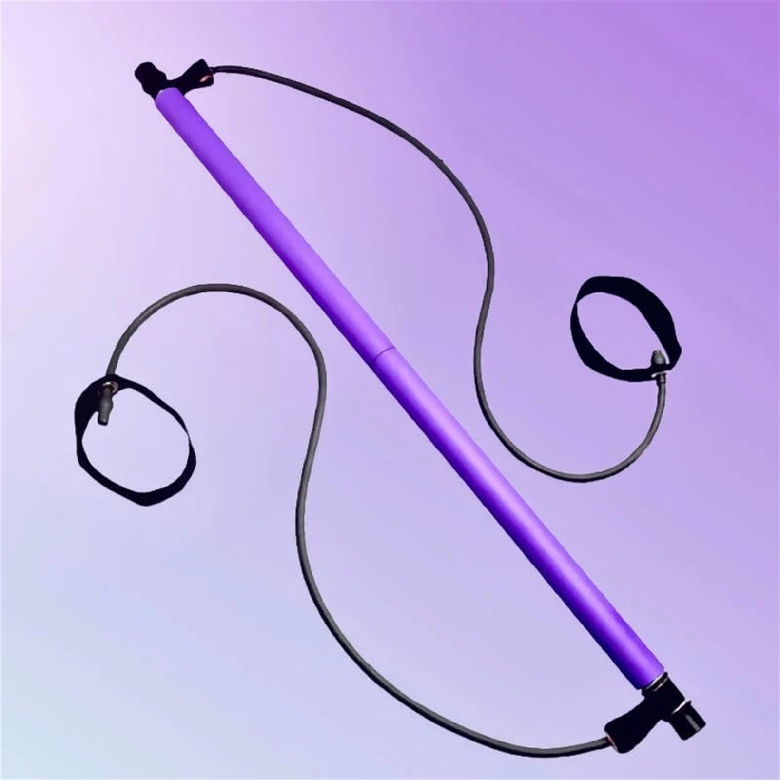 Holloyiver Multifunction Pilates Bar Kit with Resistance Bands for ...