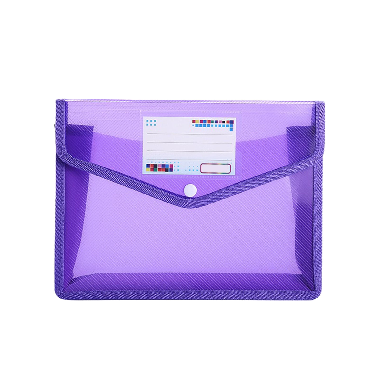 Holloyiver Plastic Expanding File Wallet Document Organizer with Flap ...