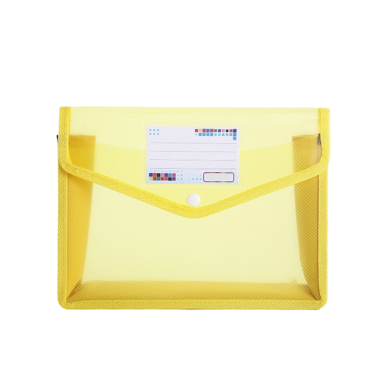 Holloyiver Plastic Expanding File Wallet Document Organizer with Flap ...