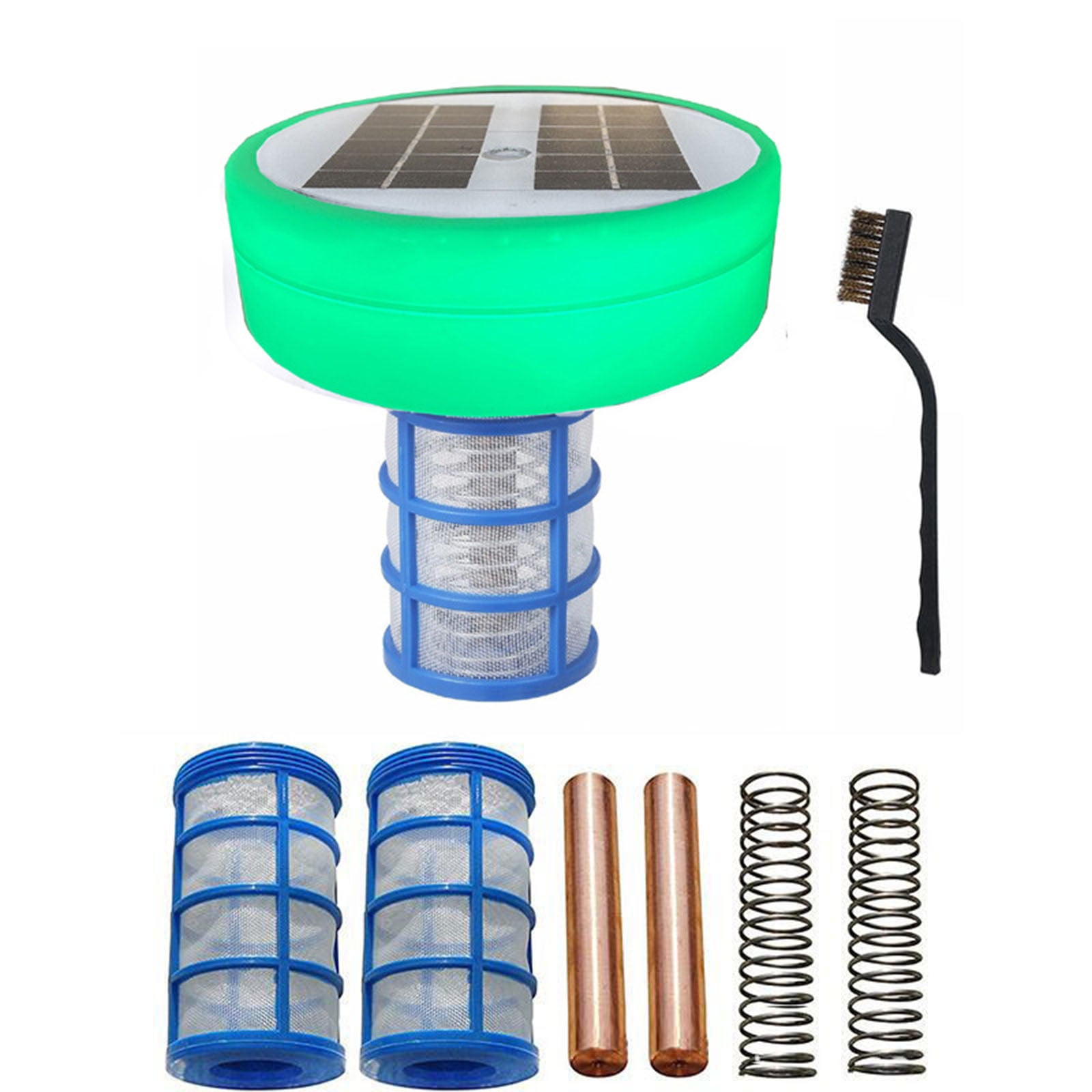 Holloyiver Pool Supply Solar Pool Ionizer Cleaner & Purifier, Chlorine ...