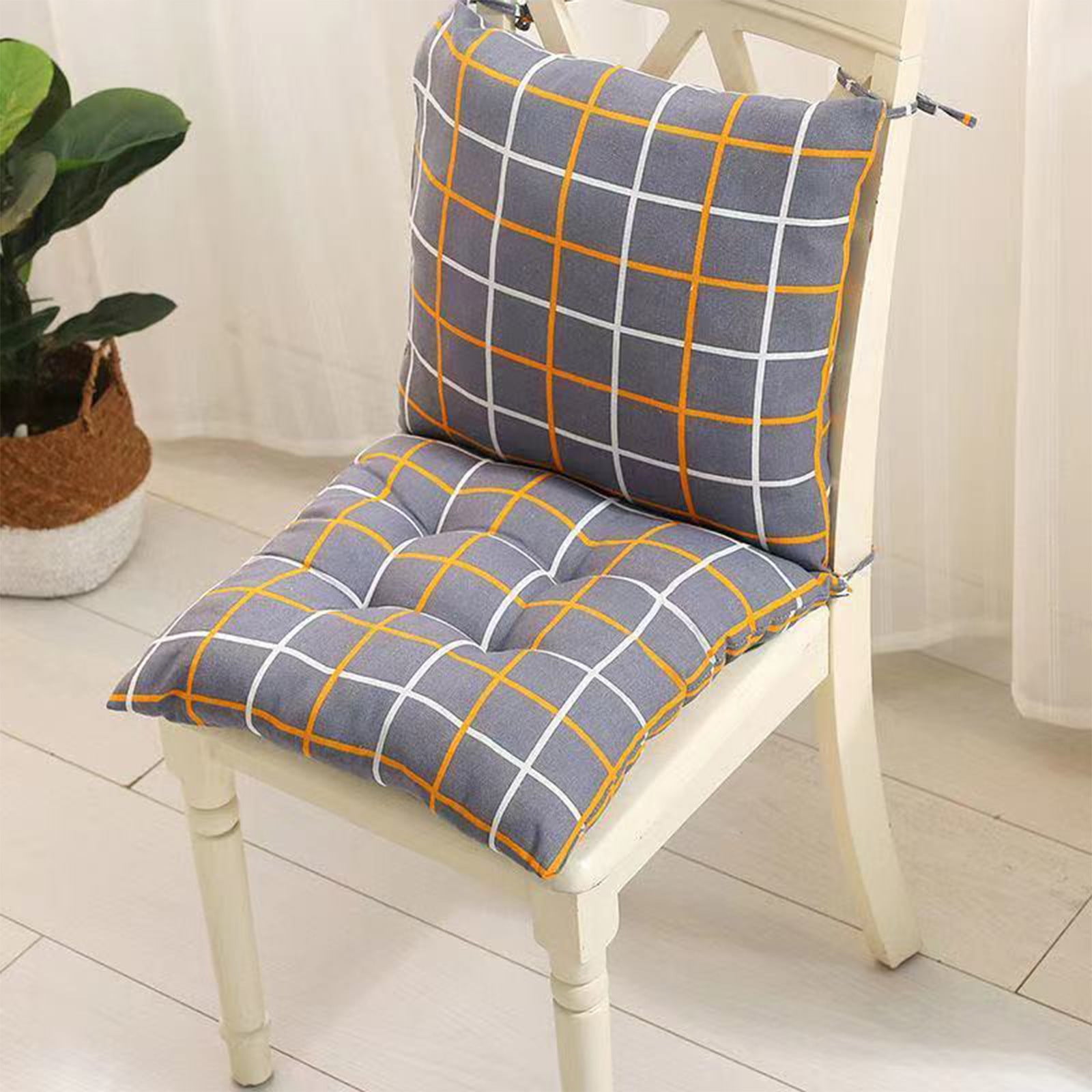 Holloyiver Rocking Chair Cushion, Comfortable Tufted Seating Pads, Non ...