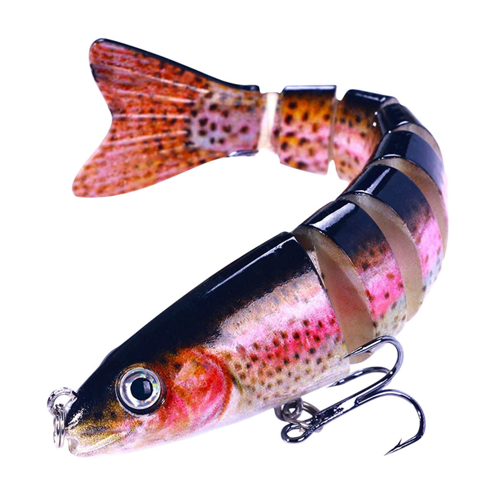 Holloyiver Fishing Lures for Freshwater and Saltwater, Lifelike Swimbait for Bass Trout Crappie ...
