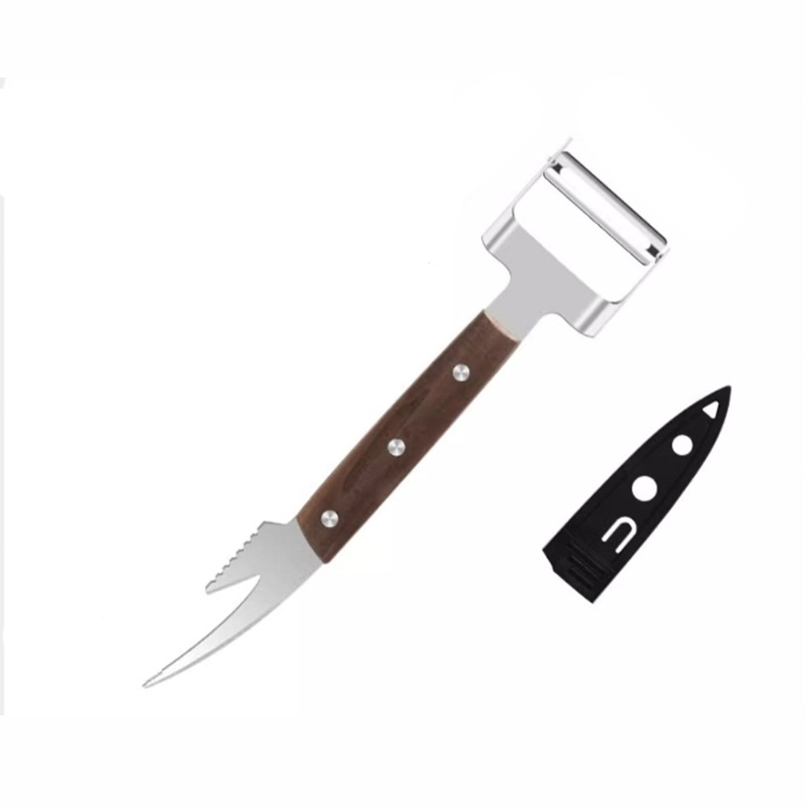 Holloyiver Stainless Steel Shrimp Deveining Tool, Efficient Shrimp ...