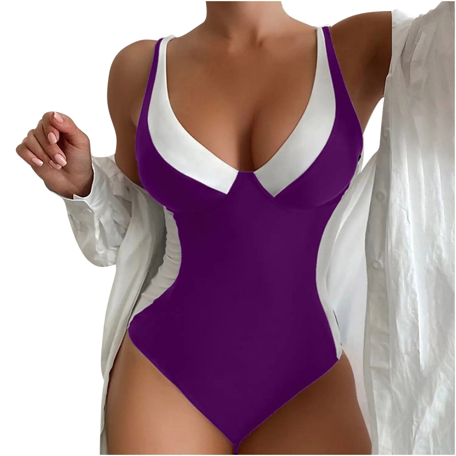 Holloyiver Swimsuits For Women One Piece Woman Sexy And Fashionable