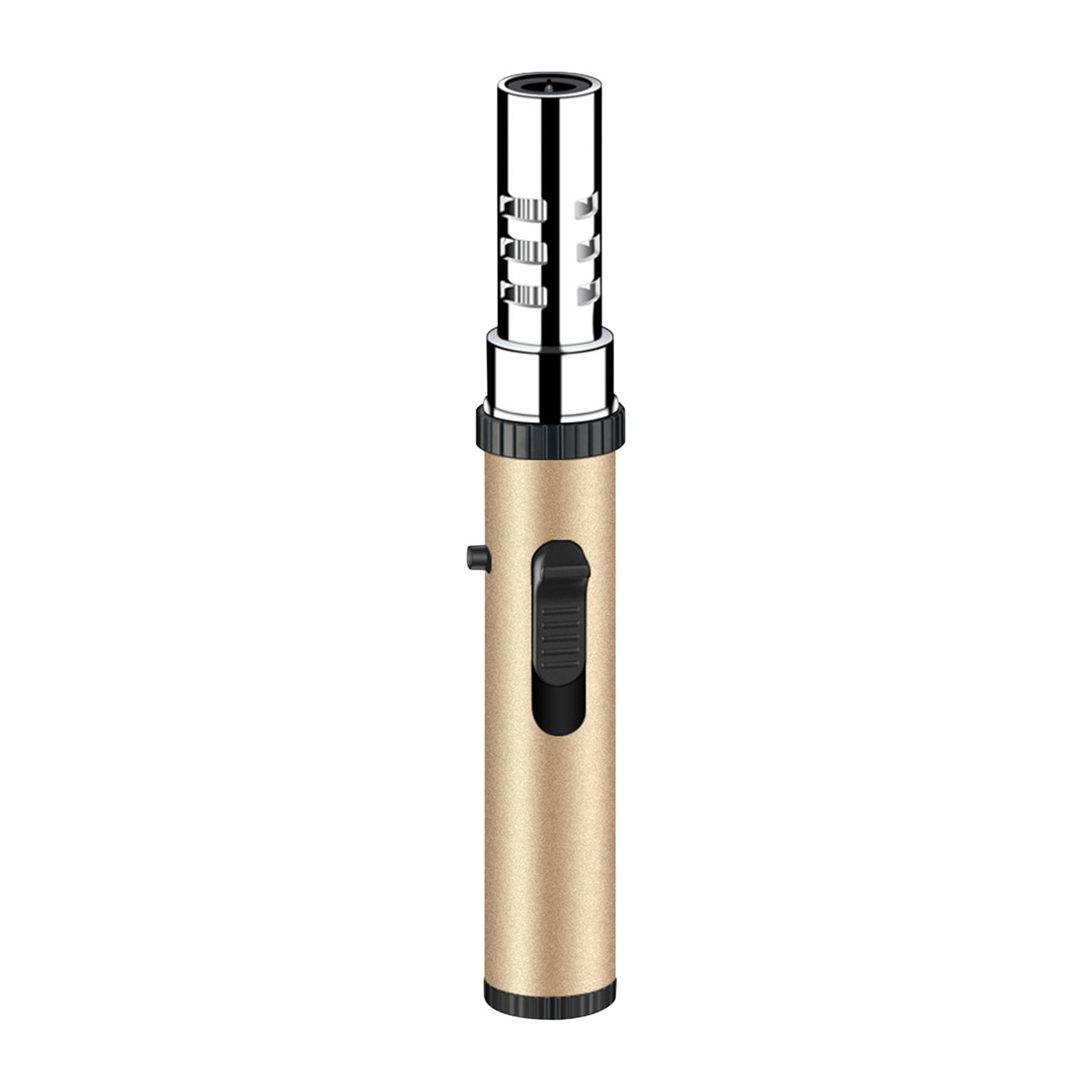 Holloyiver Windproof Straight Torch Blue Flame Lighter, Turbine Jet ...