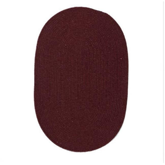 Holly Berry 3 ft. Round Rug - Reversible Wool-Blend Durable - Walmart.com