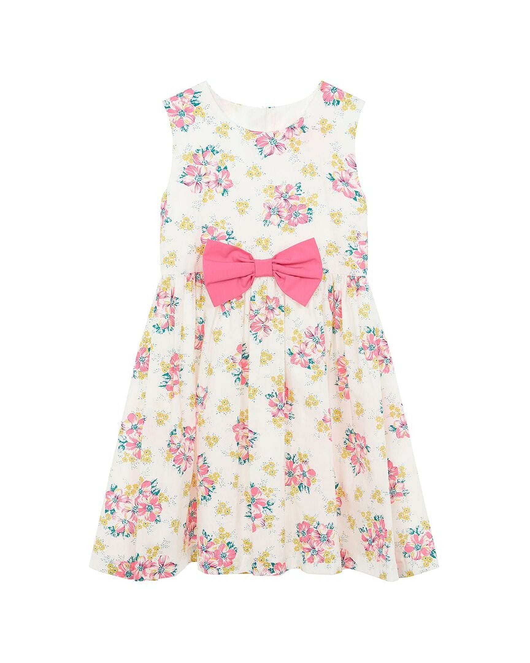 Holly Hastie girls Cornelia Floral Print Girls Cotton Dress, 3-4 Years ...