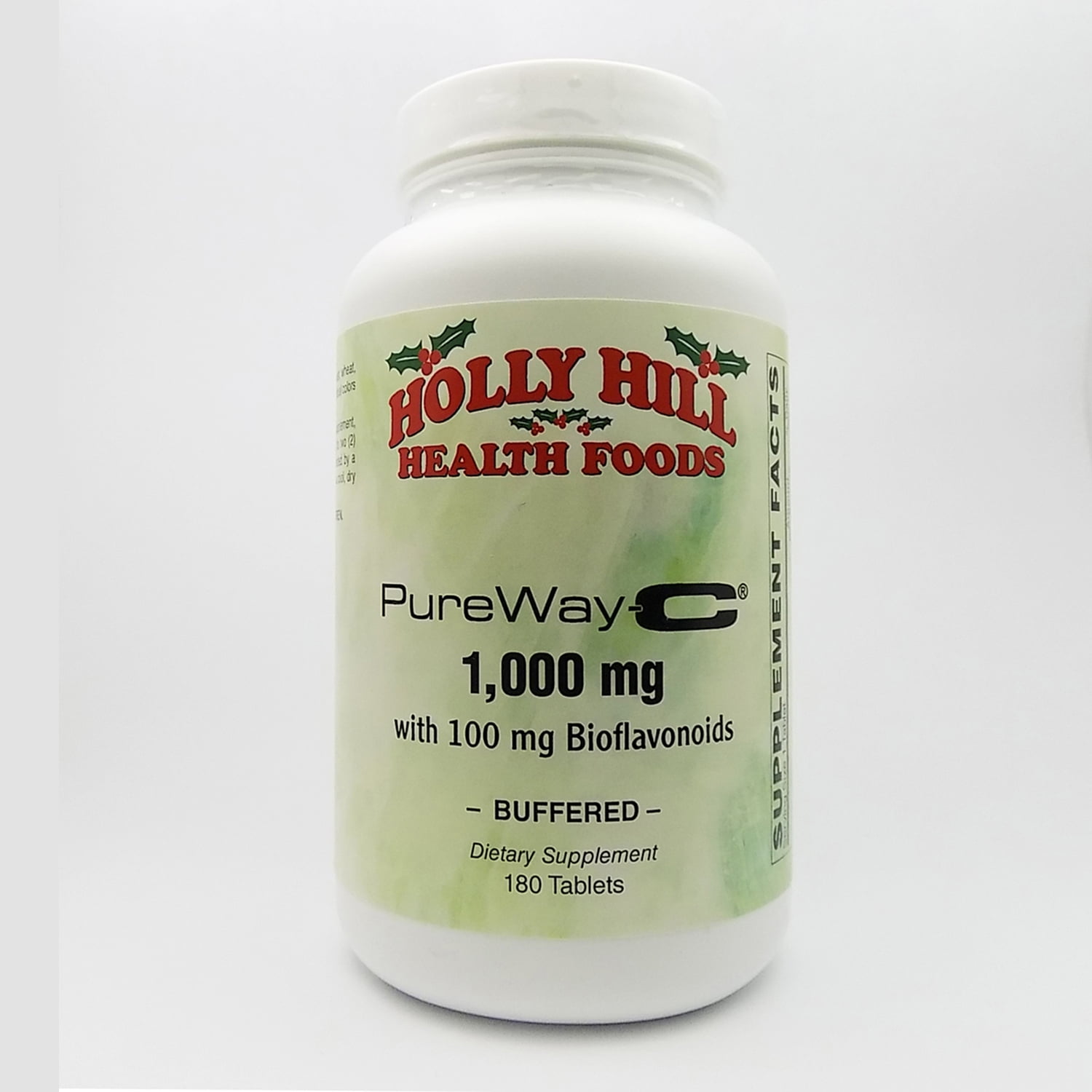 Holly Hill Health Foods, PureWay-C 1000 MG with 100 MG Bioflavonoids ...