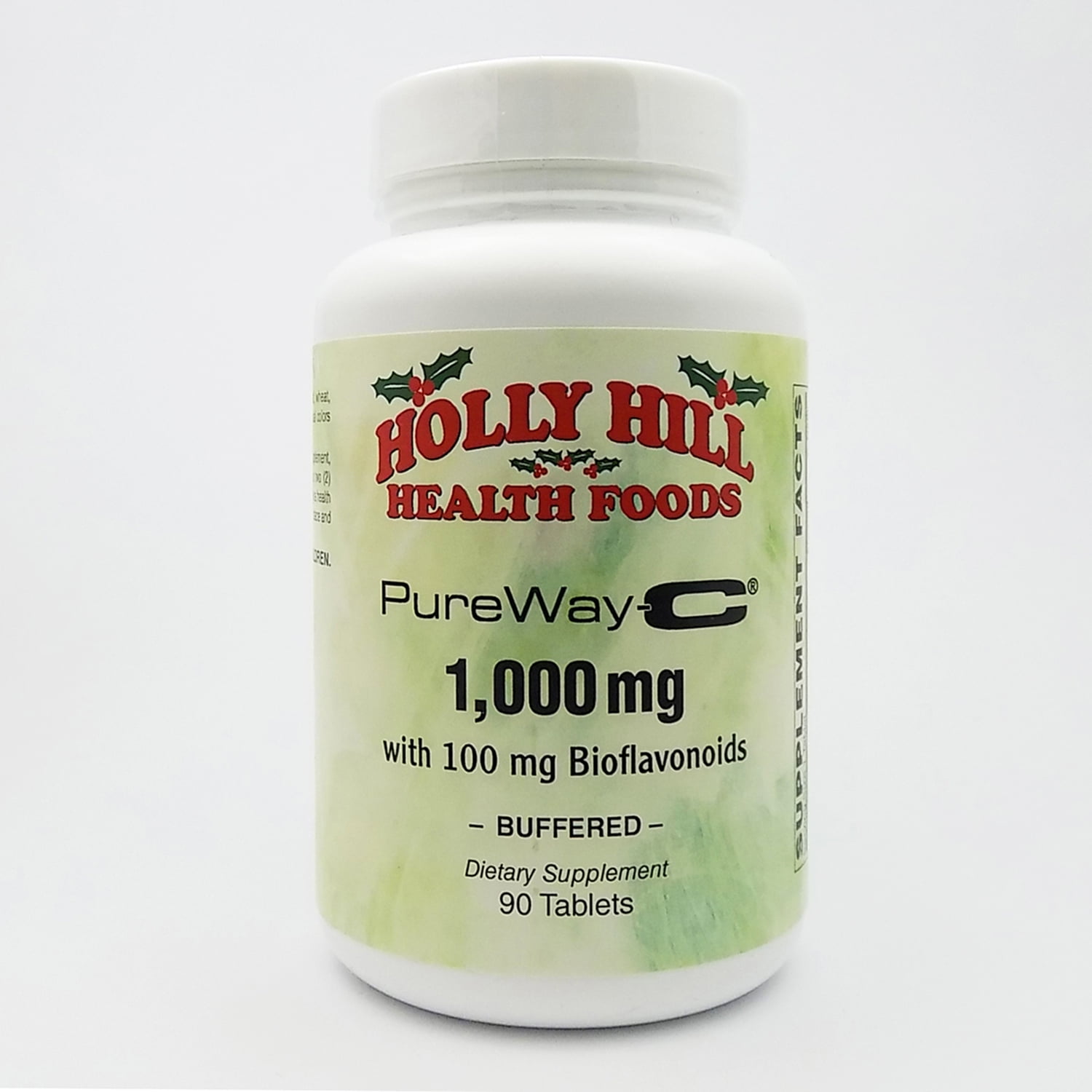 Holly Hill Health Foods, PureWay-C 1000 MG with 100 MG Bioflavonoids ...