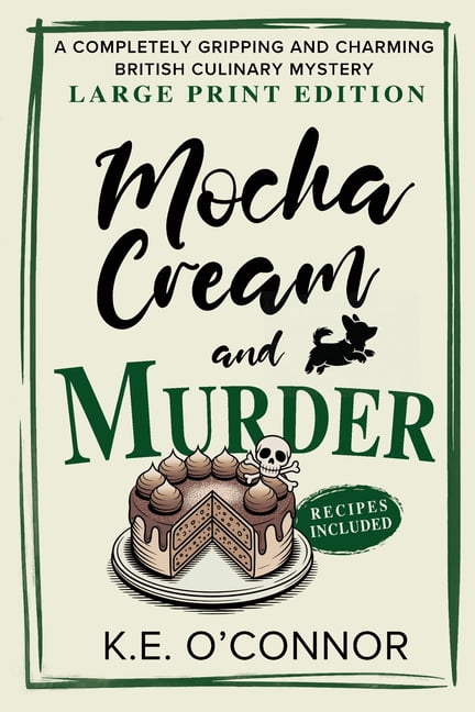 Holly Holmes Culinary Mystery Mocha Cream and Murder - Large Print: A ...