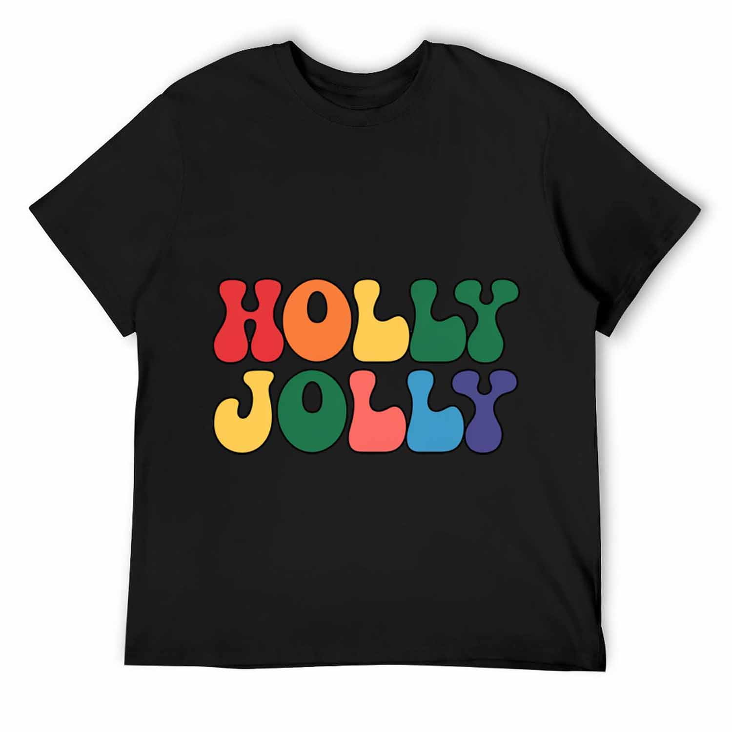 Holly Jolly For Cheerleader Tie Dye Cheerleading Cute Sweatshirt ...